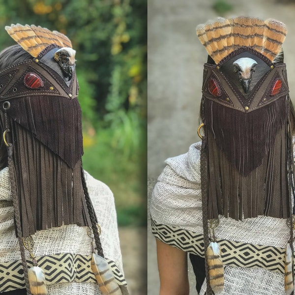 Shaman Headdress - Etsy