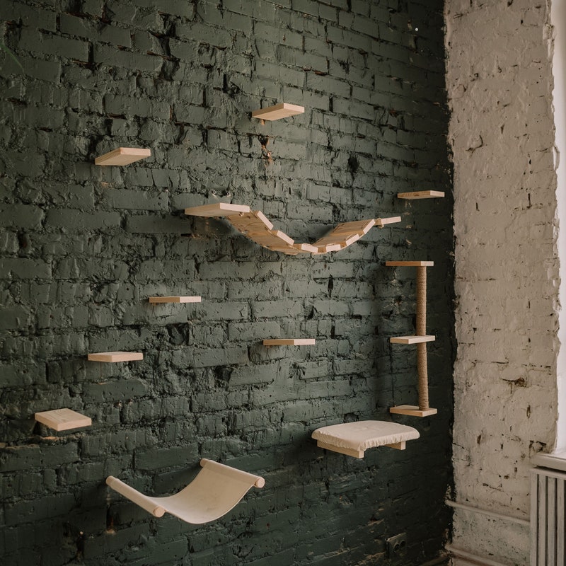 Cat Wall Furniture Set - Etsy