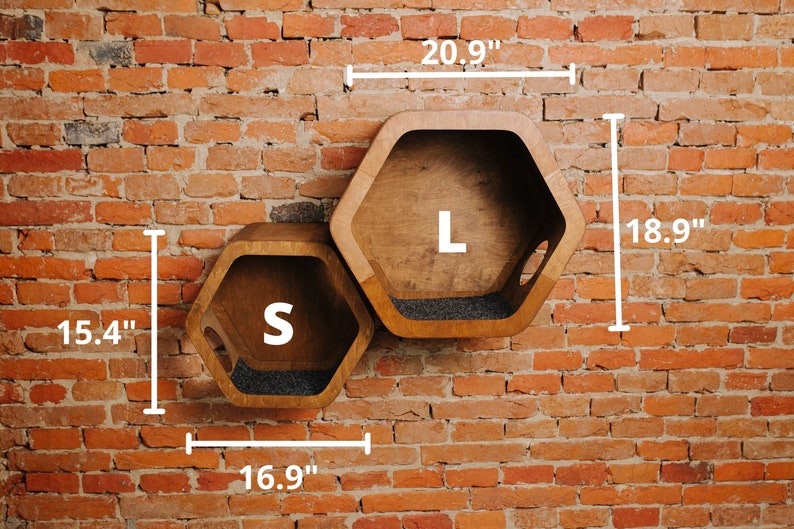 Cat Wall Hexagon Shelves Set Minimalist Honeycomb Cat Play - Etsy
