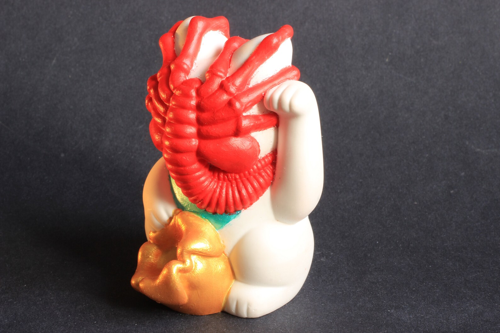 Maneki Monsters Mini (60mm): Unlucky Cat (OG White) - Lucky Cat Maneki ...