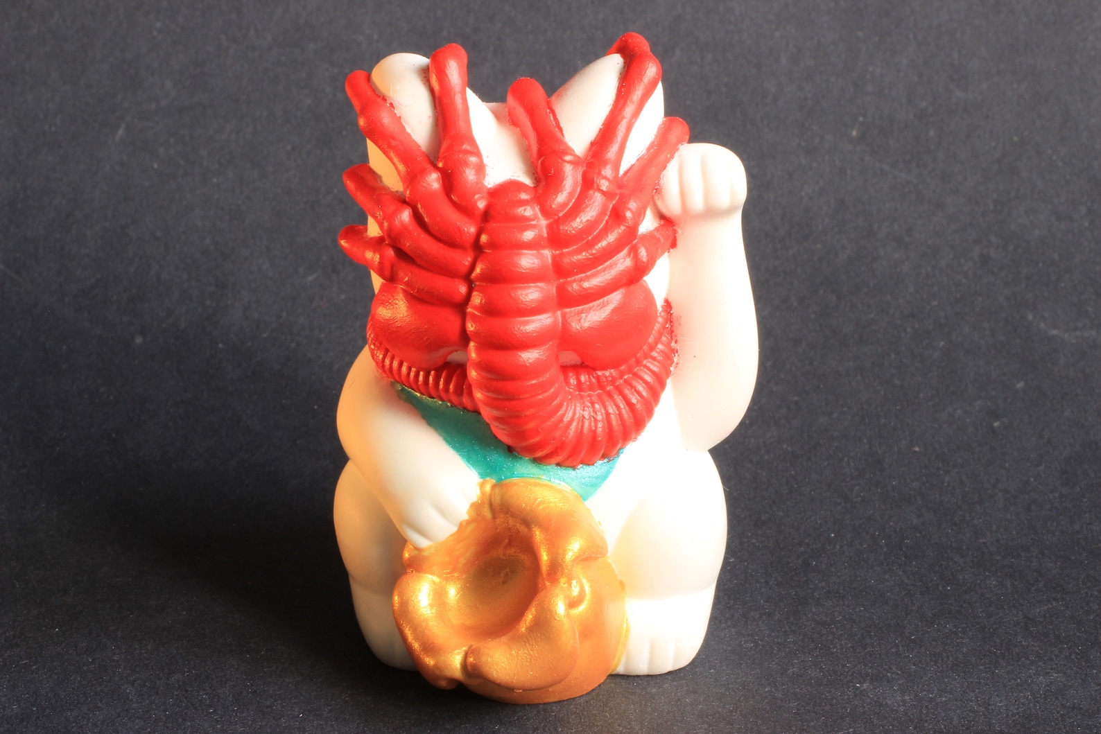 Maneki Monsters Mini (60mm): Unlucky Cat (OG White) - Lucky Cat Maneki ...