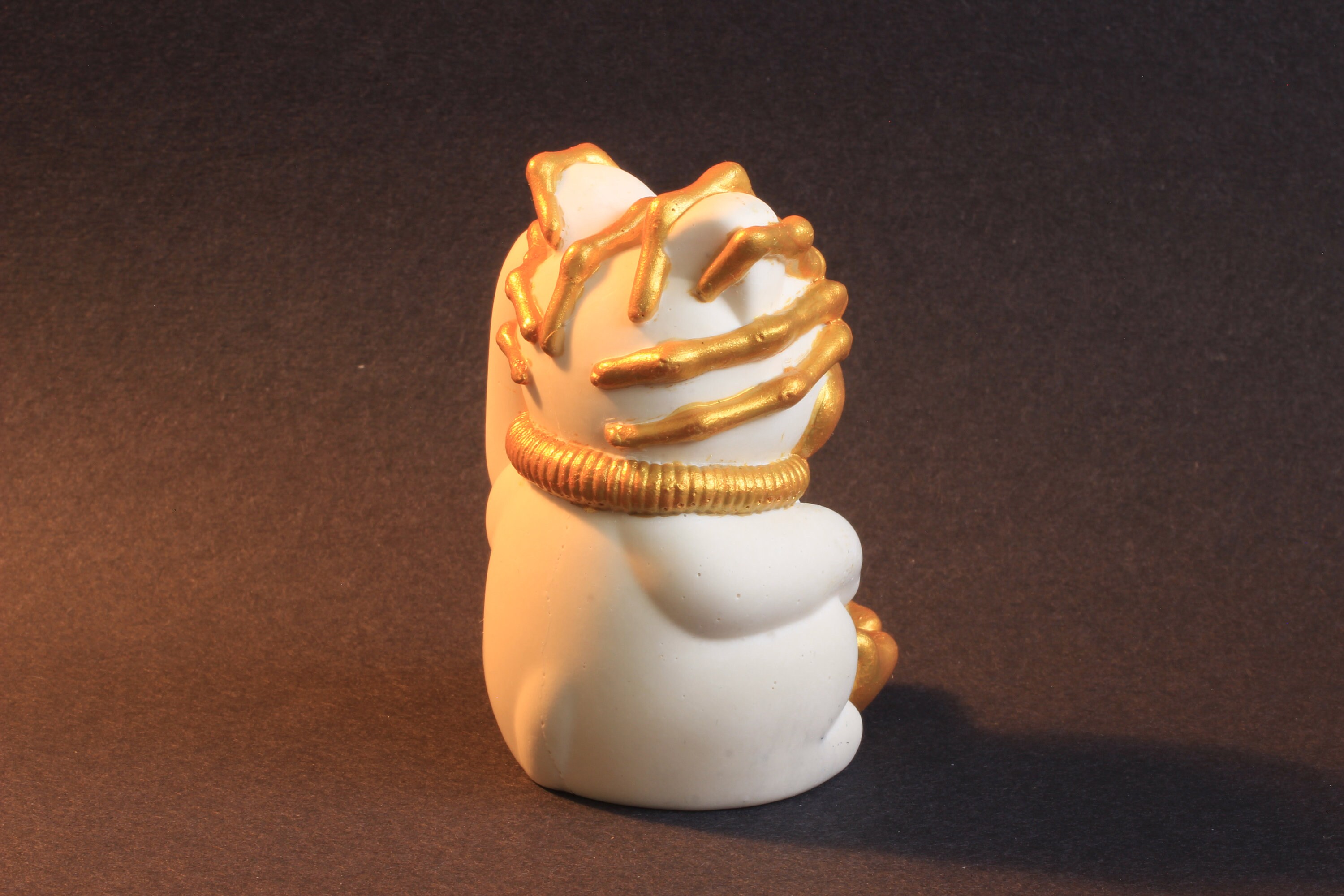 Maneki Monsters Mini (60mm): Unlucky Cat (gold Edition) - Lucky Cat ...