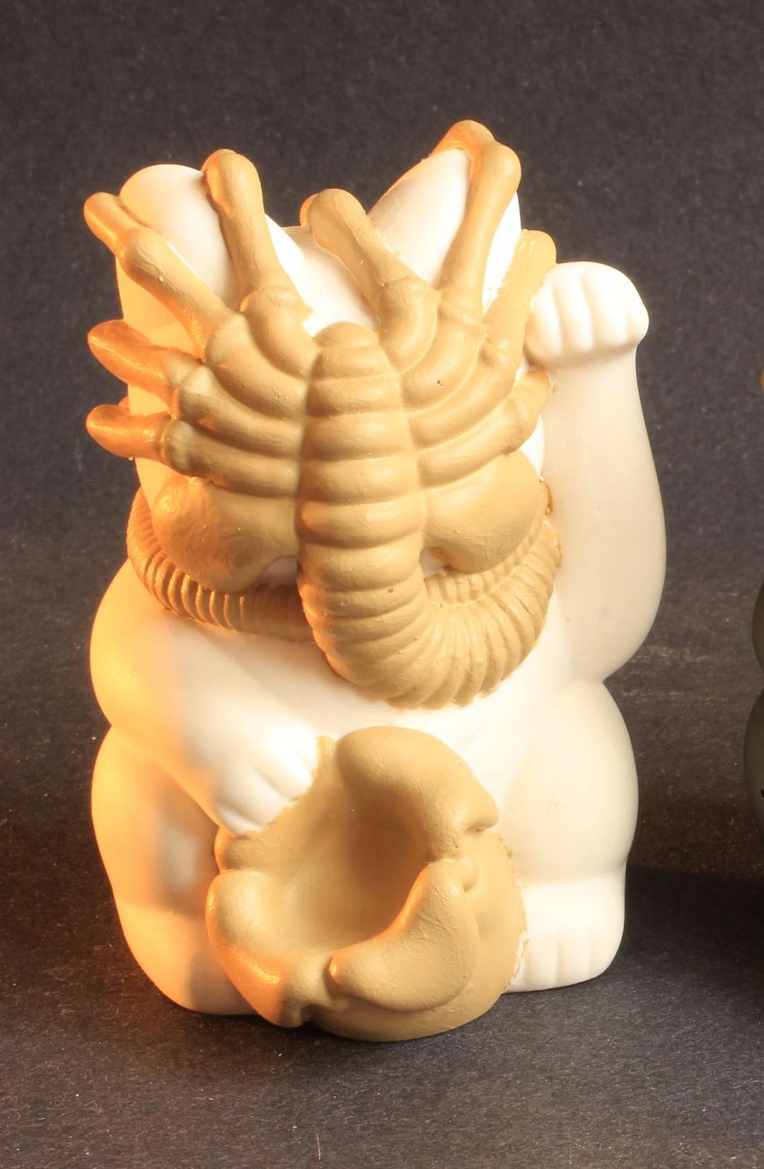 Maneki Monsters Mini : Unlucky Cat (painted Clean) - Lucky Cat Maneki ...