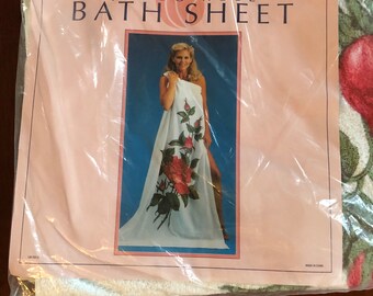 Bath Sheet Rose - Etsy