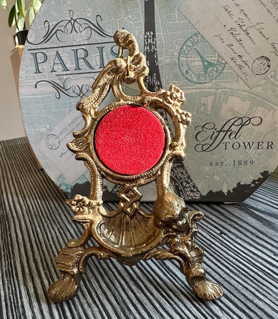 Vintage Pocket Watch Display Stand with Cherub Angel … - Gem