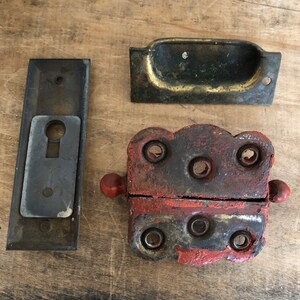 Vintage Hardware Parts Salvaged Distressed Patina Altered Art Supply ...