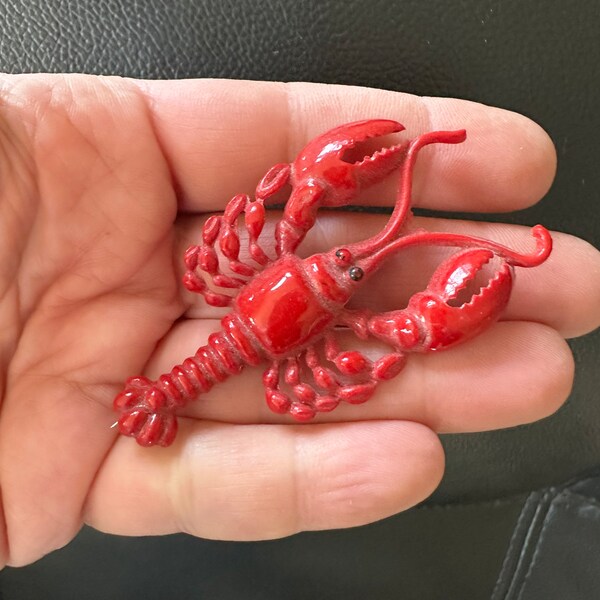 Lobster Pin - Etsy