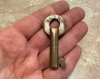 B&O Rr Car Brass Key Baltimore and Ohio Railroad From 1879-1917 by the ...