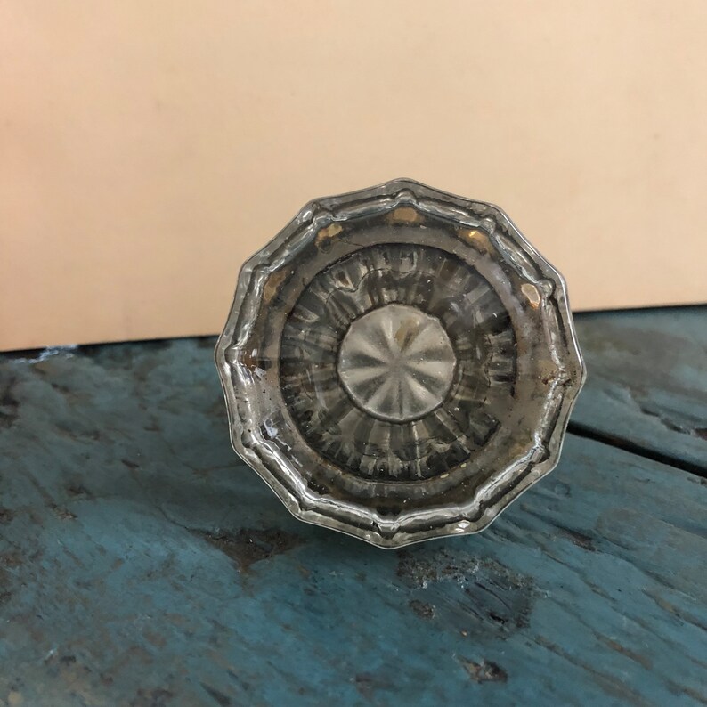 Antique Single Glass Doorknob Vintage Door Knob - Etsy
