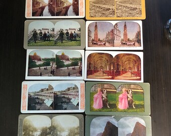 Stereo View Cards - Etsy