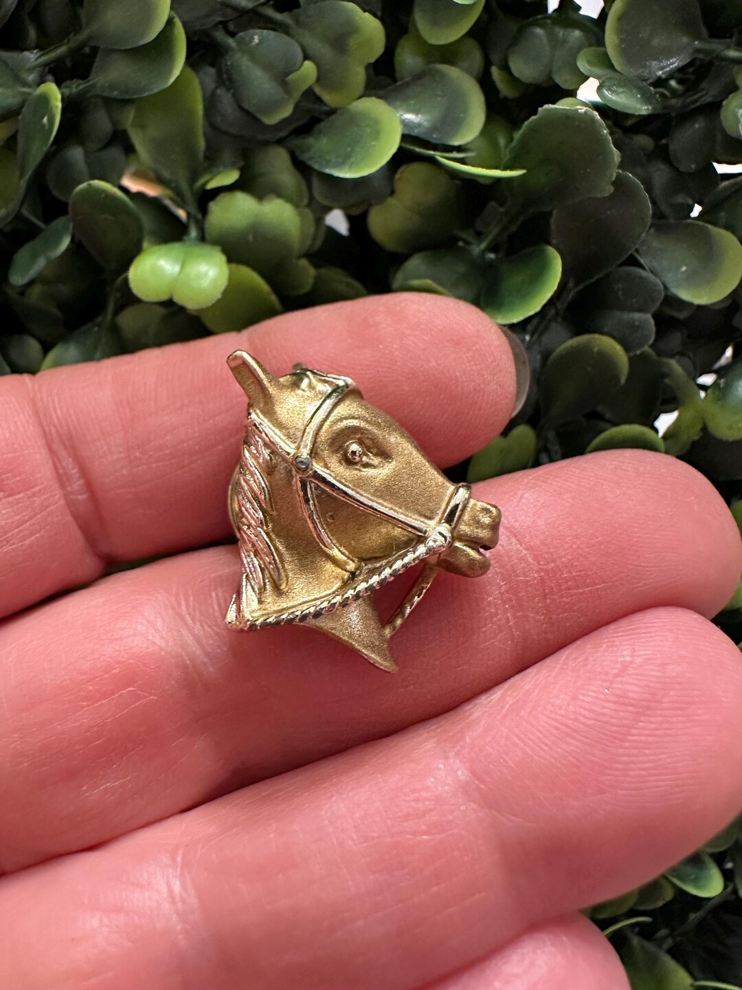 Vintage Jewelry Beautiful Horse Pin Tack Brooch Gold Tone - Etsy
