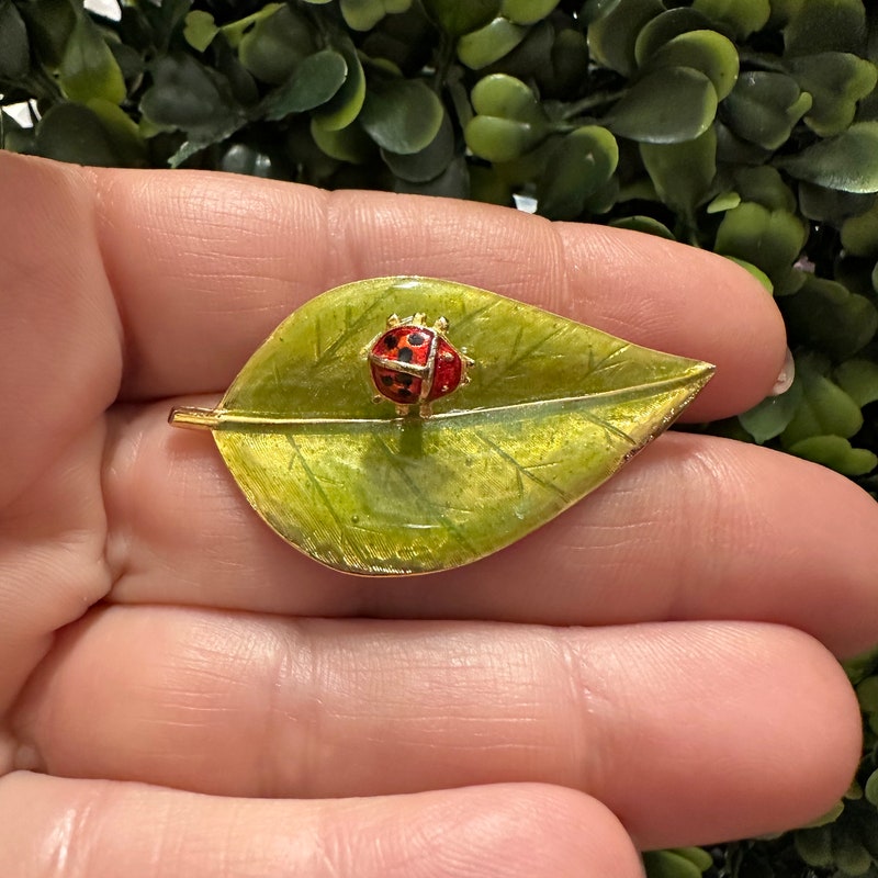 Ladybug Enamel Pin - Etsy