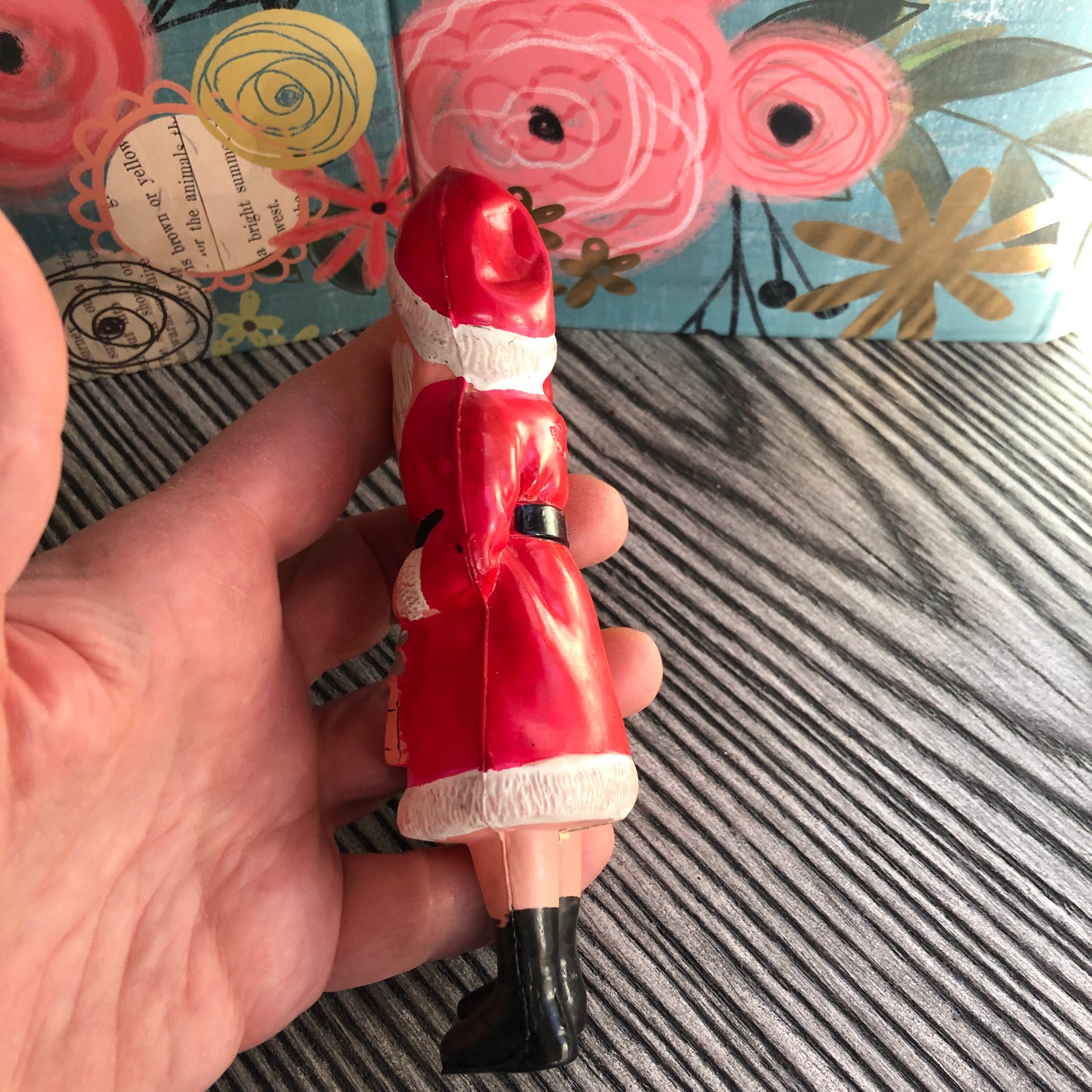 Vintage Celluloid Santa Claus Christmas Decoration Japan - Etsy