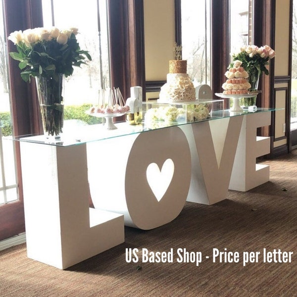 Table Base Letters - Etsy