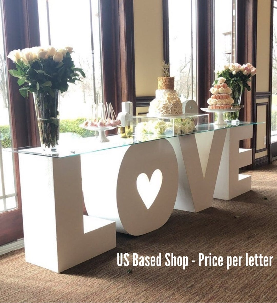 Foam Letters - Personalized, Standing, Thick Foam Letters - 30" Tall ...