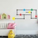 Kids Room Wall Art Packman - Vinyl Wall Decal - Home Wall Decal ...
