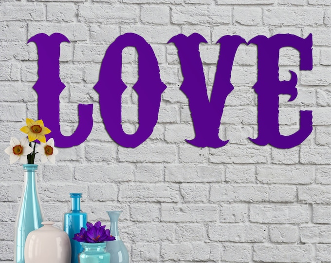 Love is All You Need Wall Decal, Love Wall Decal, Family, Sign Decal ...