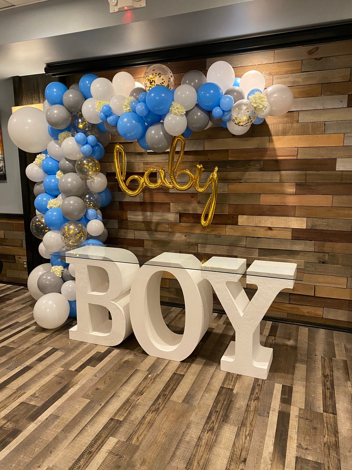 BOY Foam Letters, , Table Base Letters, Big Letters, Styrofoam Letters ...