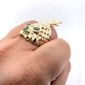 10 Karat God Pineapple Skull Ring Custom Make - Etsy