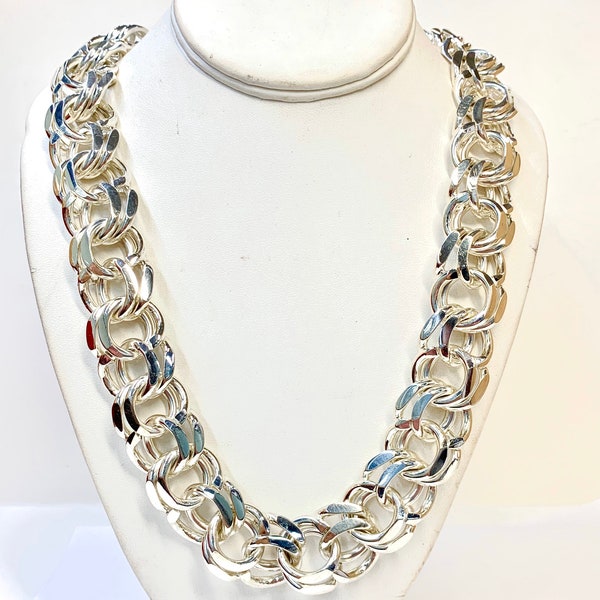 Double Link Chain - Etsy