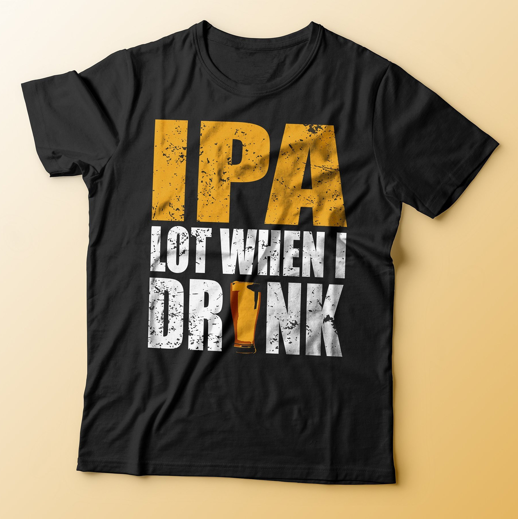 IPA Lot When I Drink T-shirt Funny Drinking Shirt Beer - Etsy