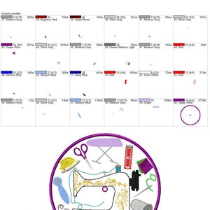 Digital Pattern - 1 Clock Machine Embroidery Digital Design - Etsy