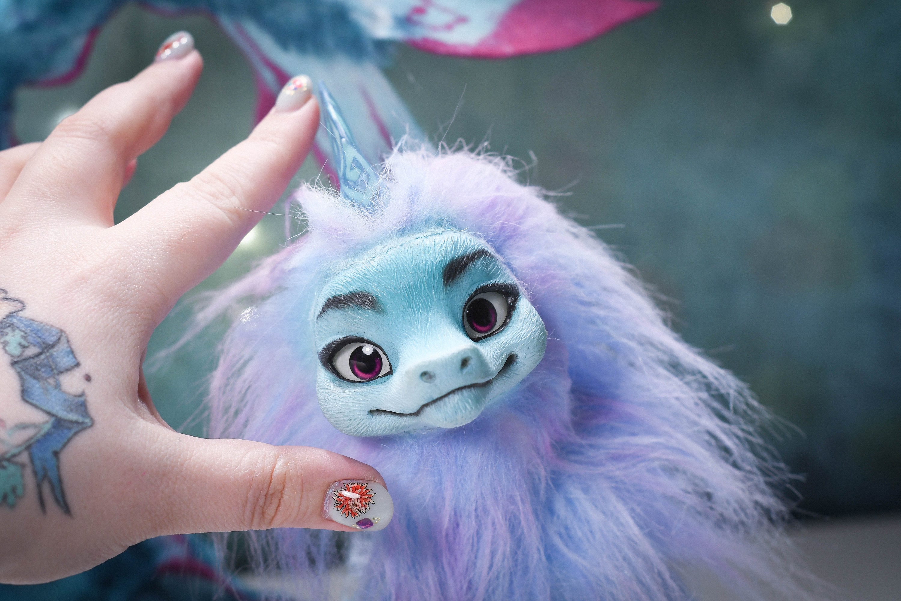 Sisu datu dragon doll raya last kumandra full poseable artist | Etsy