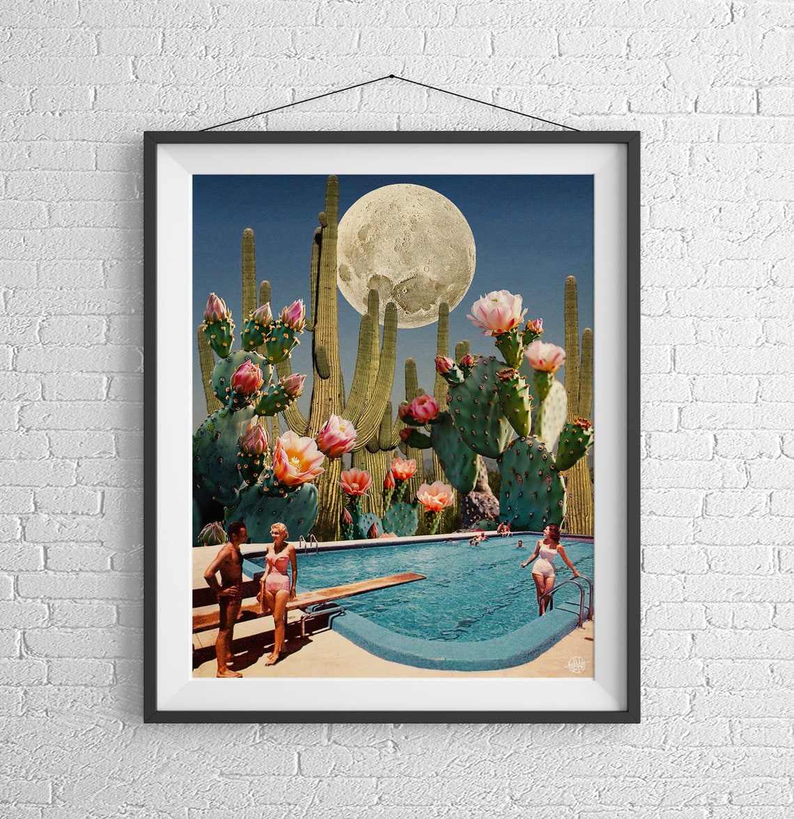 Oasis - Art Print or Digital Download - Etsy