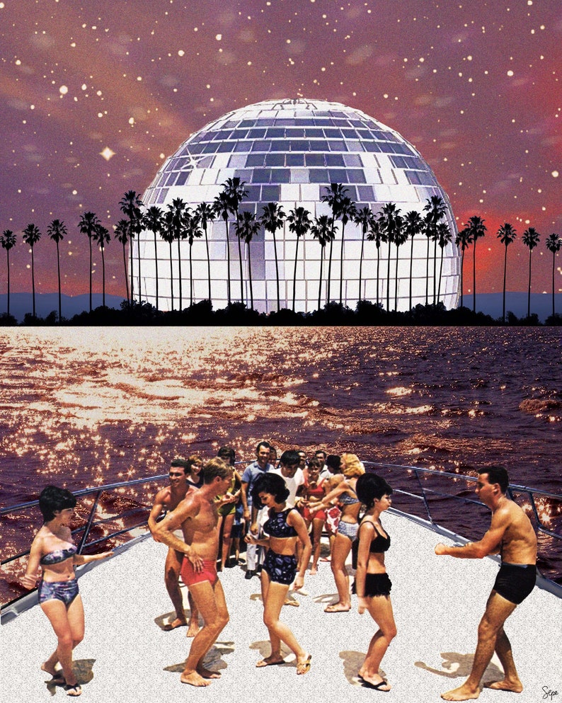 Summer Nights - Art Print or Digital Download - Etsy