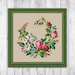 Vintage Wreath 9 Cross Stitch Pattern Flowers Cross Stitch | Etsy