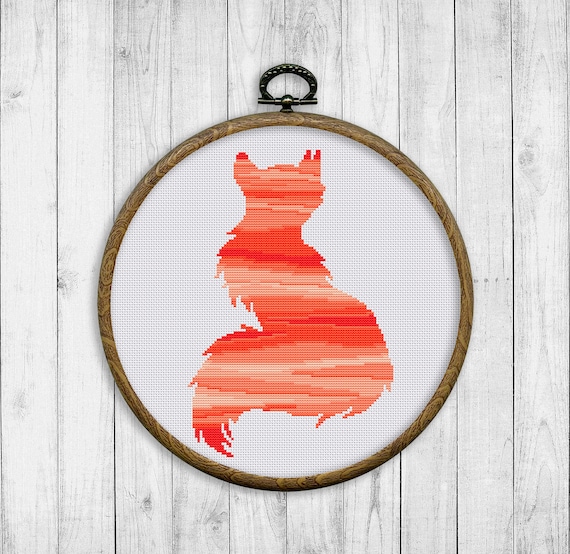 Fox Cross Stitch Pattern Animals Counted Cross Stitch Chart - Etsy