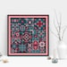 Sampler Cross Stitch Pattern, Modern Cross Stitch Pattern, Tile ...