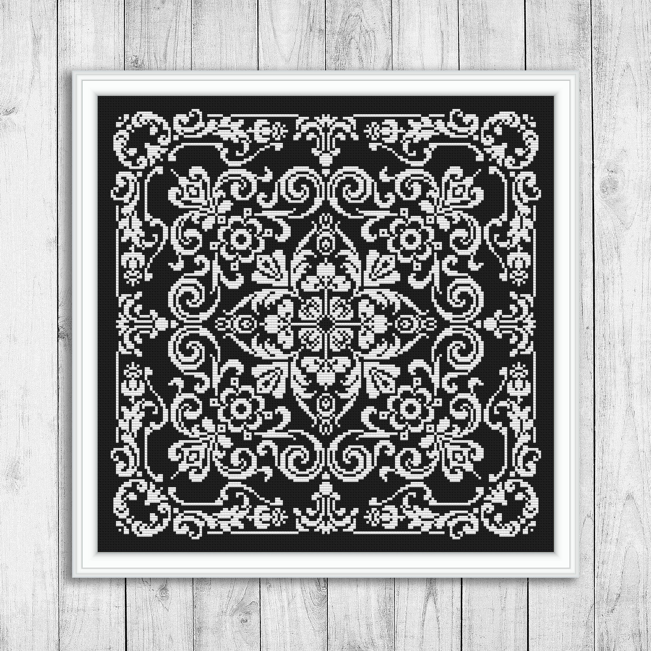 Modern Cross Stitch Pattern Sampler Cross Stitch Pattern | Etsy