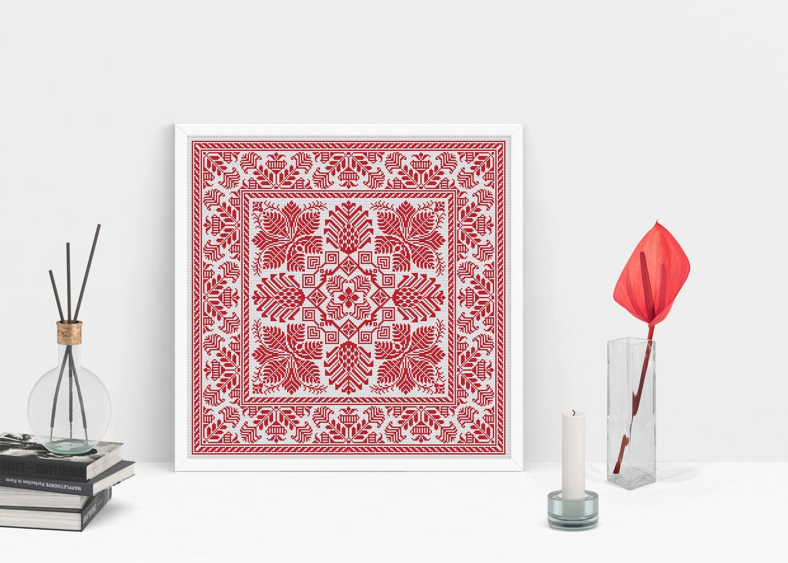 Cross Stitch Pattern Sampler Modern Cross Stitch Pattern | Etsy