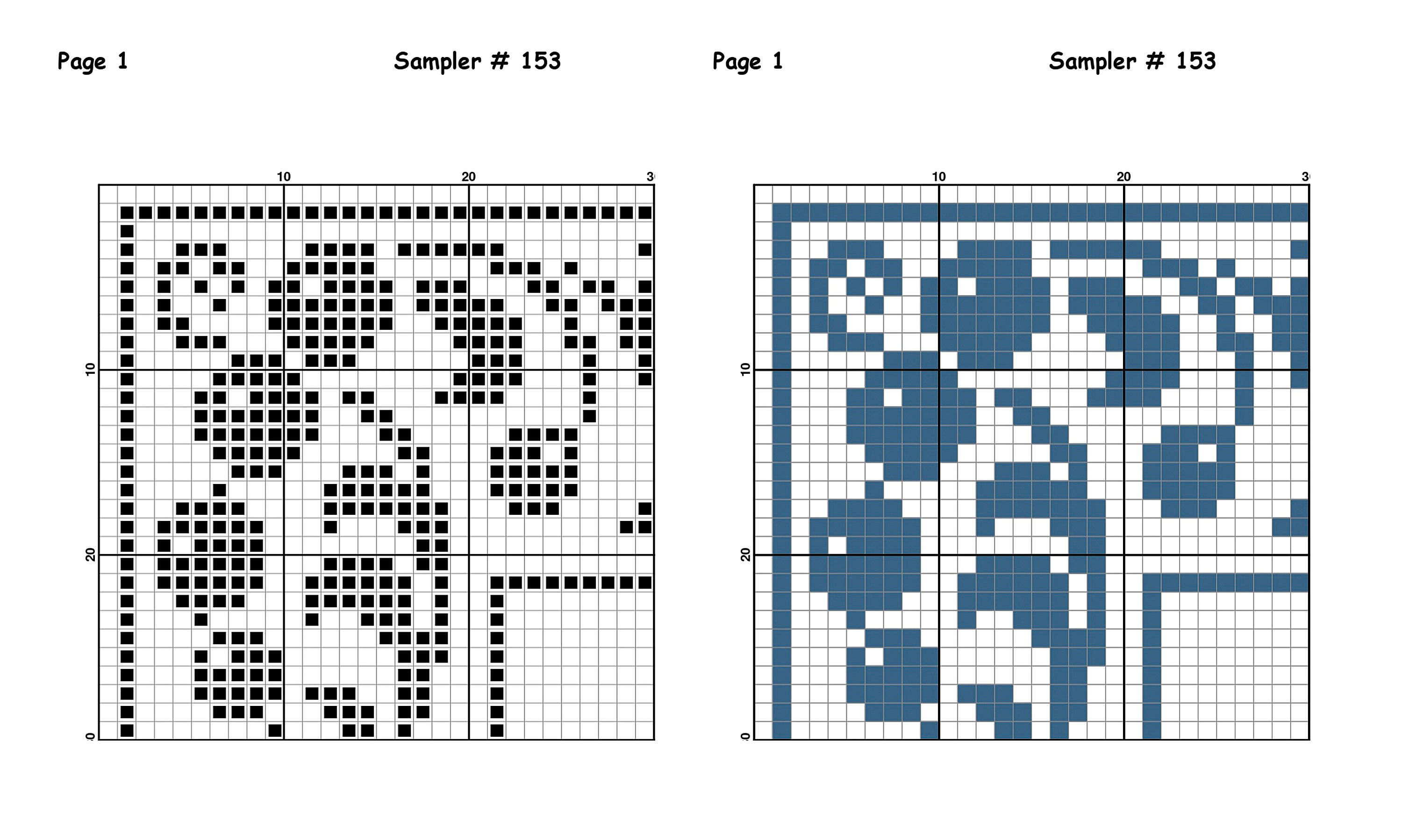 Sampler Cross Stitch Pattern Modern Cross Stitch Pattern | Etsy