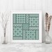 Cross Stitch Pattern Sampler, Square Tile Cross Stitch Pattern ...