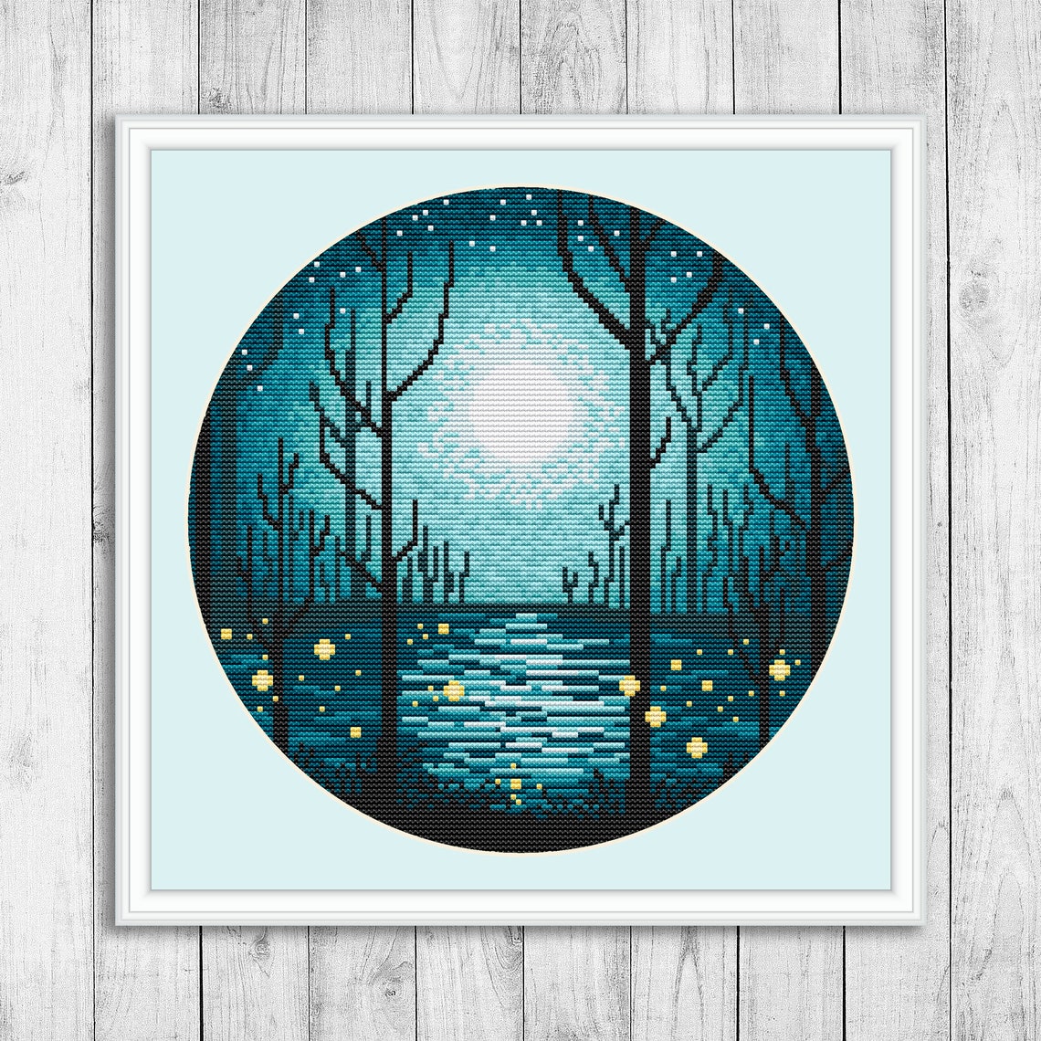 Nature Cross Stitch Pattern Landscape Cross Stitch Pattern | Etsy