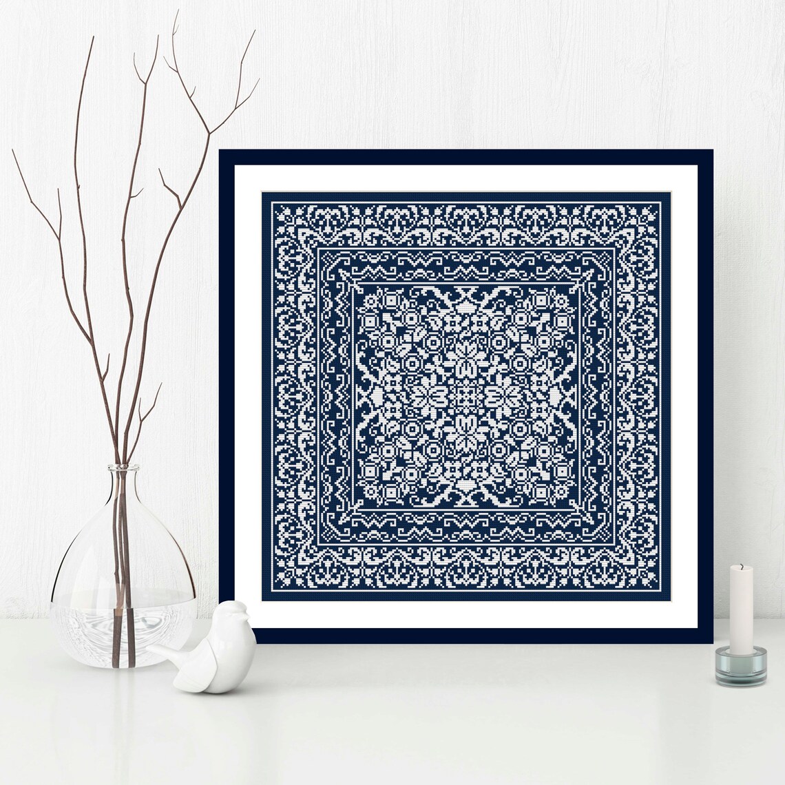 Modern Cross Stitch Pattern Sampler Cross Stitch Pattern | Etsy