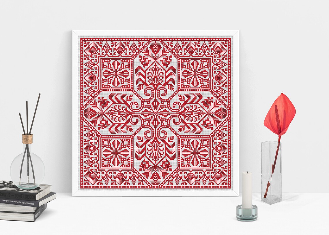 Cross Stitch Pattern Sampler Modern Cross Stitch Pattern | Etsy