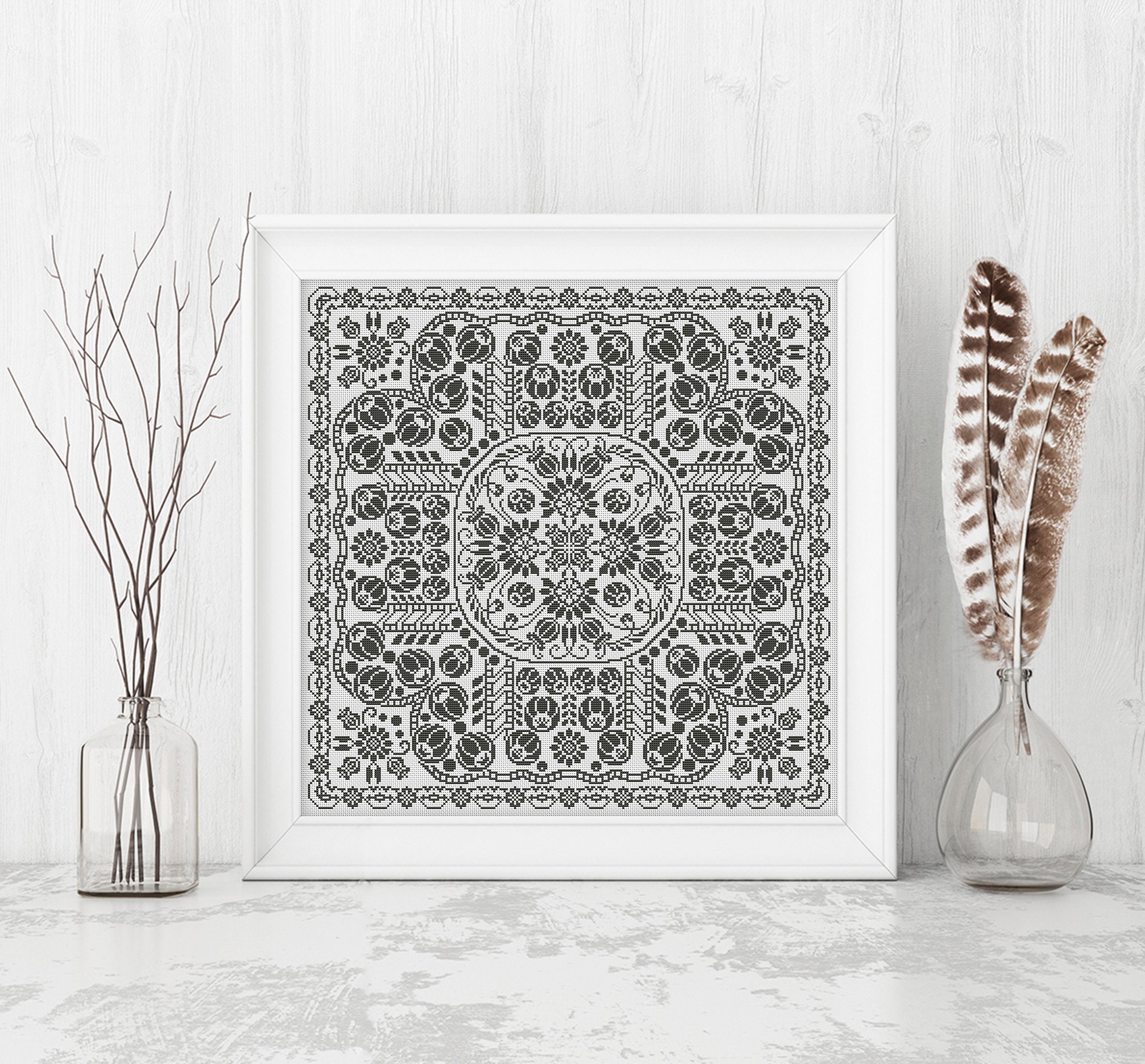 Autumn Sampler Cross Stitch Pattern Modern Cross Stitch - Etsy