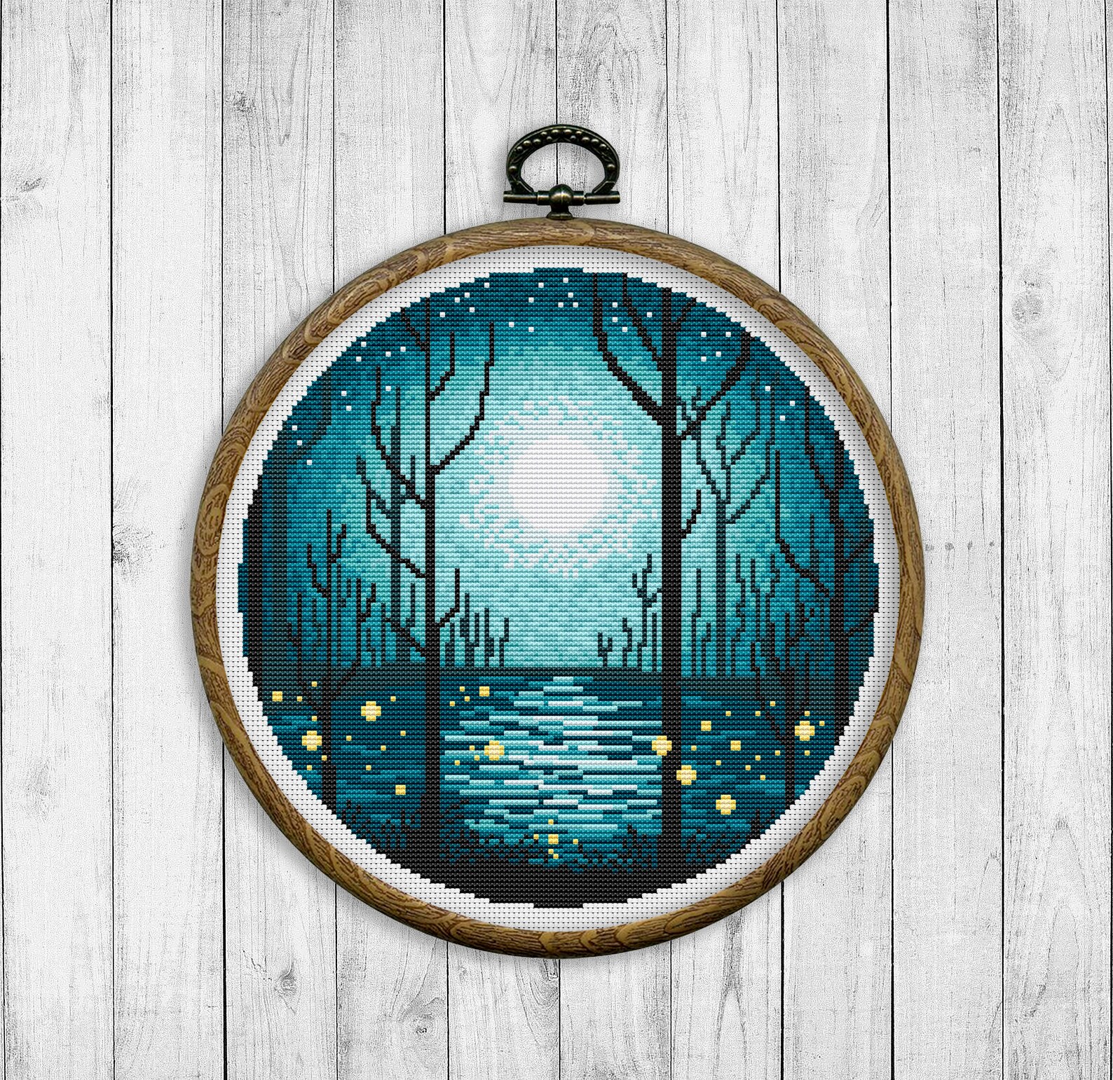 Nature Cross Stitch Pattern Landscape Cross Stitch Pattern | Etsy