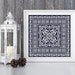 Sampler Cross Stitch Pattern Modern Cross Stitch Pattern PDF - Etsy