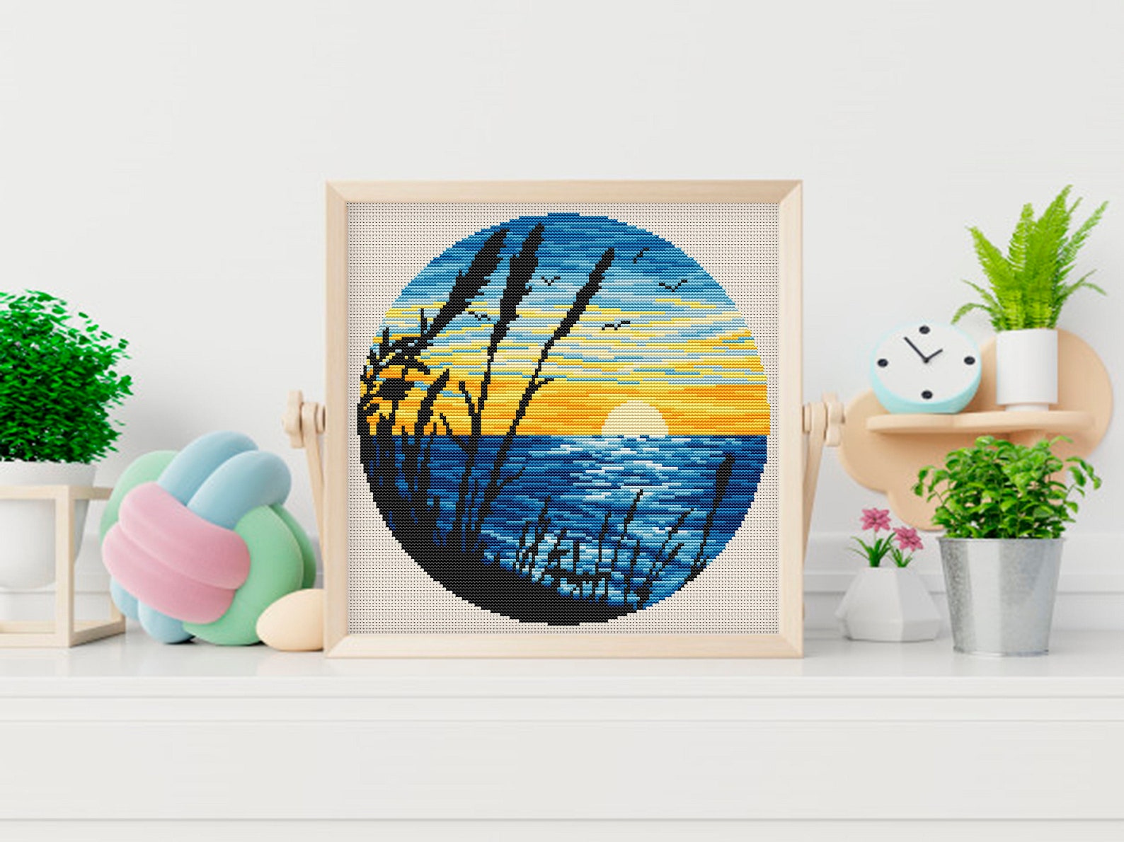 Nature Cross Stitch Pattern Landscape Cross Stitch Pattern | Etsy