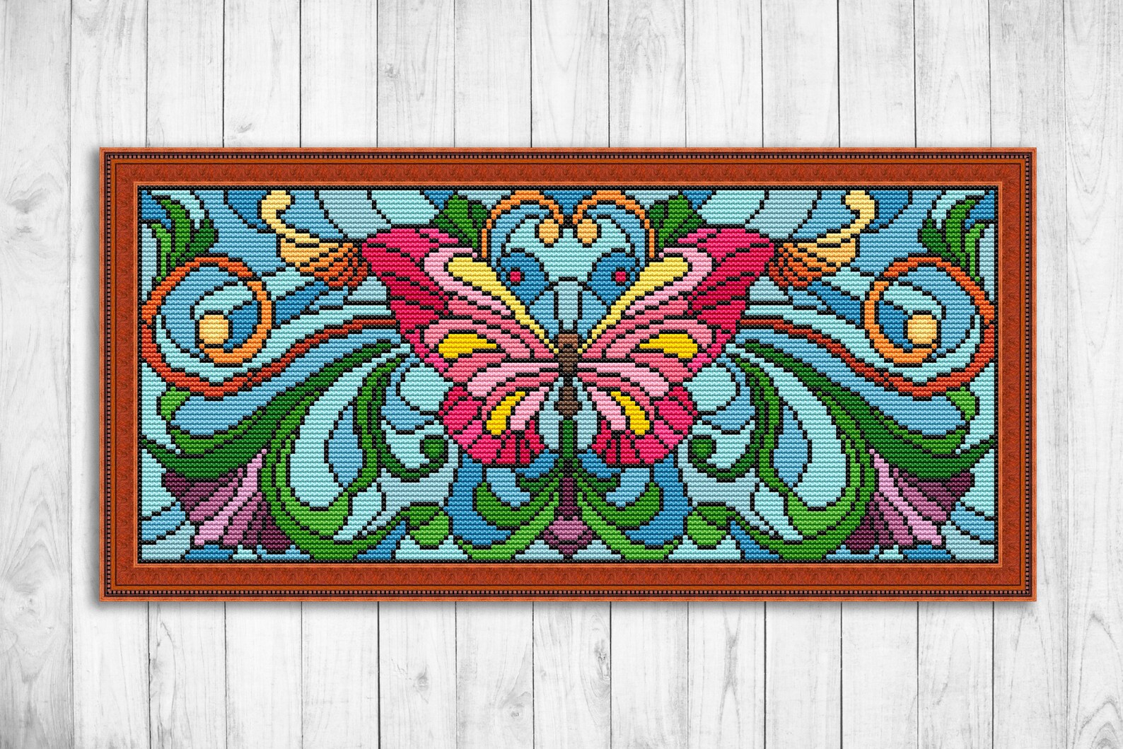 Nature Cross Stitch Pattern, Flowers Cross Stitch Pattern, Embroidery ...