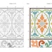 Sampler Cross Stitch Pattern, Modern Cross Stitch Pattern, Tile ...