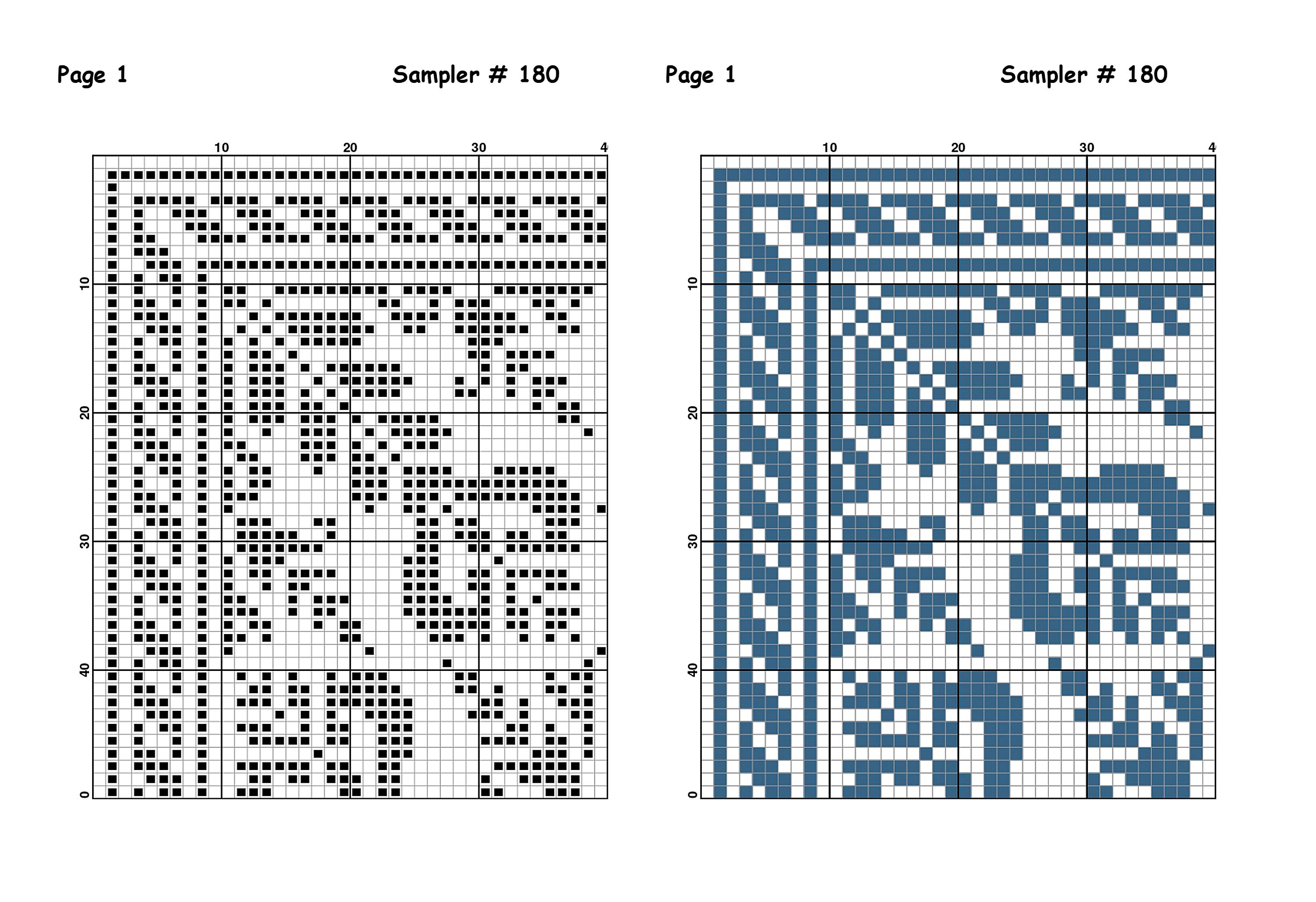 Sampler Cross Stitch Pattern Modern Cross Stitch Pattern | Etsy
