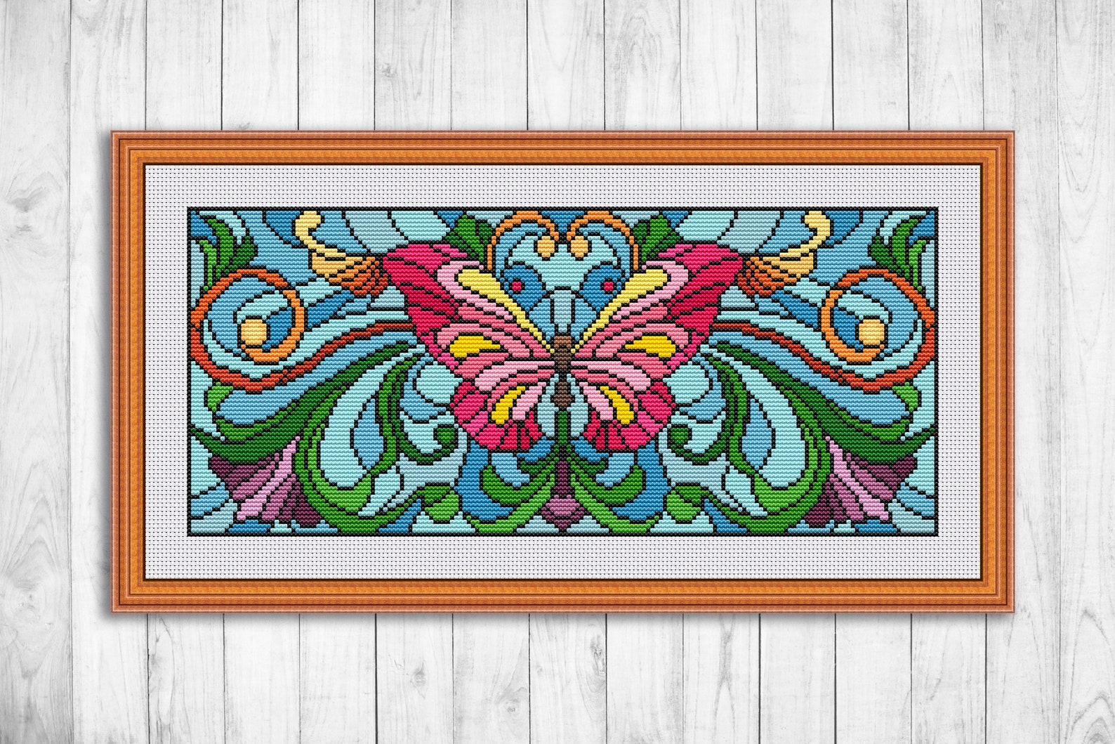 Nature Cross Stitch Pattern, Flowers Cross Stitch Pattern, Embroidery ...
