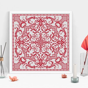 Sampler Cross Stitch Pattern Modern Cross Stitch Pattern | Etsy