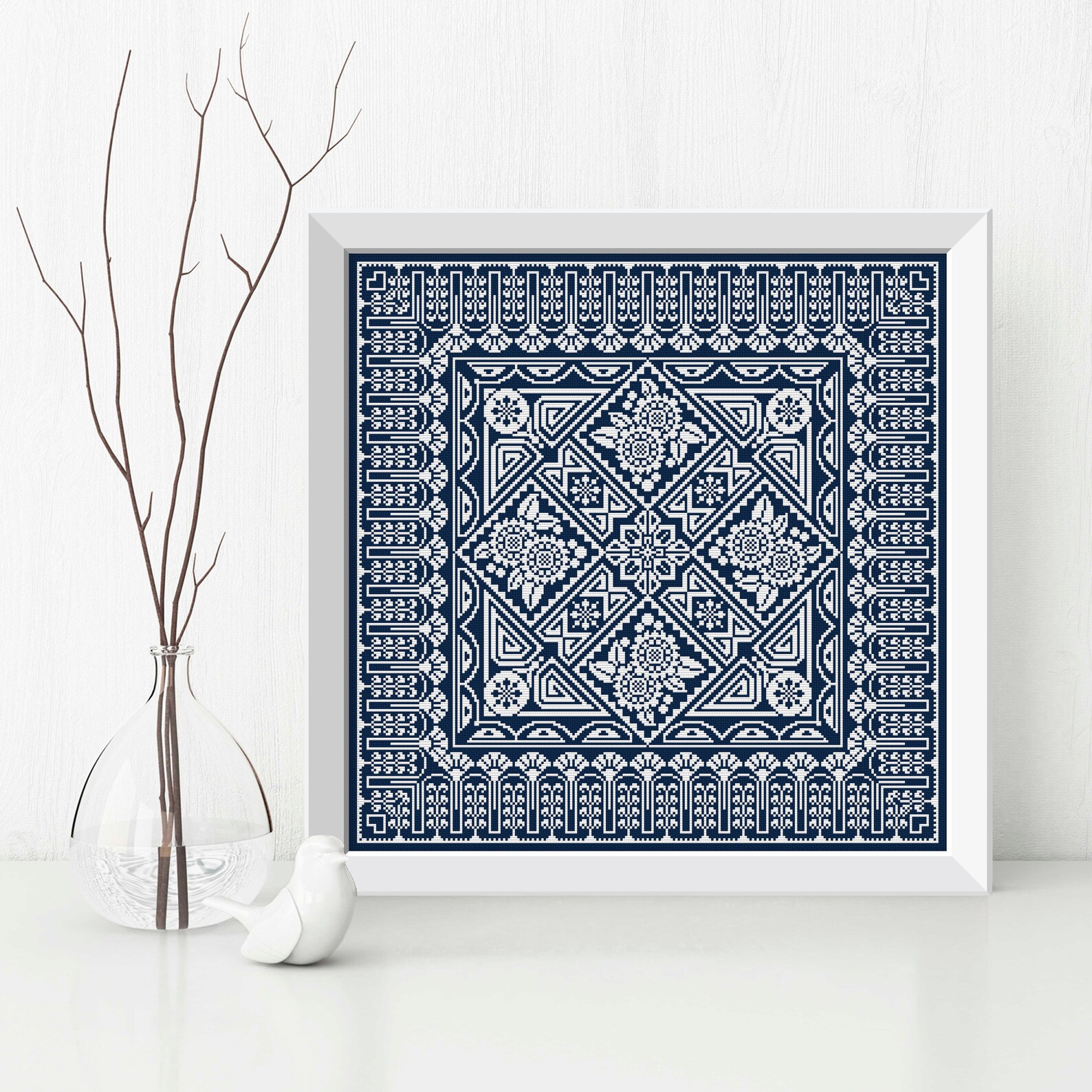 Modern Cross Stitch Pattern Sampler Cross Stitch Pattern | Etsy