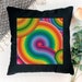 Rainbow Cross Stitch Pattern, Modern Cross Stitch Pattern, Round ...
